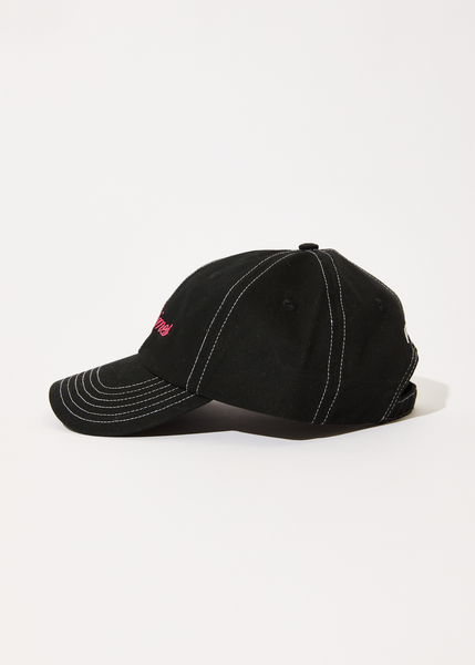 AFENDS Mens Good Times - Six Panel Cap - Black - Afends US.
